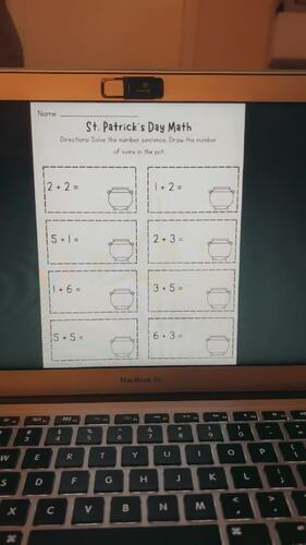 St Patrick's Day PRINT AND GO Activity Pack by Inspired by Miss Ryder