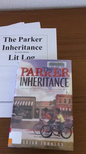 The Parker Inheritance Lit Log by MrsDsEducationalTools | TpT