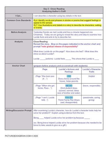The Legend of the Poinsettia by Tomie dePaola Lesson Plan and Activities