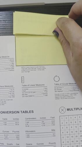 Number Line for Interactive Notebook by Mrs Yamanes Classroom Stuff