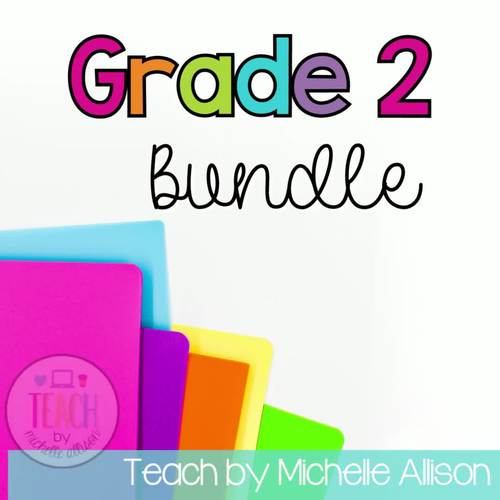 2nd Grade Math Centers | BUNDLE by Teach by Michelle Allison | TPT