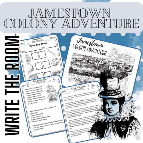Jamestown Colony Write the Room Quest with Readings by Decadence School ...