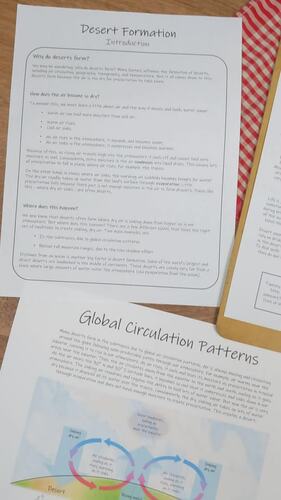 How do deserts form? Desert Formation Mini Study: the rain shadow ...