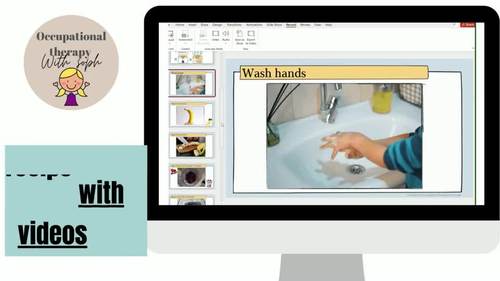 Smoothie visual recipe with videos, data collection and comprehension sheet