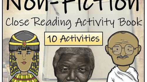 Non-Fiction Collection Volume 2 Close Reading Activity Book | 5th & 6th ...