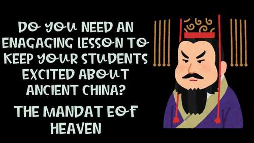 Ancient China Reading Passages Questions Annotations The Mandate of Heaven