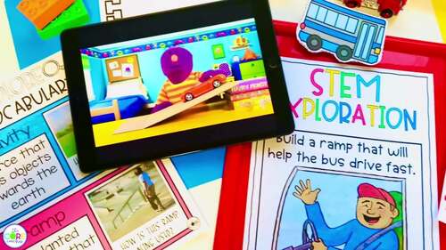School Bus PreK STEM Activity - Community Helper Bus Driver Preschool ...