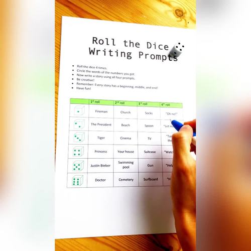Writing Prompt Sheets by The ESL Educator | TPT