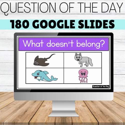 Morning Meeting Slides | Yearlong Digital Question of the Day | Google ...
