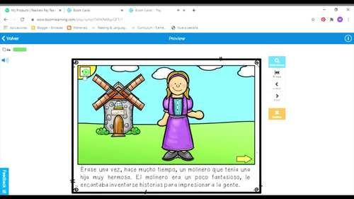 Cuento RUMPELSTILSKIN Boom Cards | Lectura | Reading Comprehension in ...