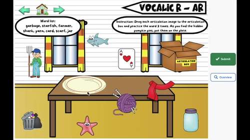 Articulation Hide and Seek GAME - Thanksgiving - BUNDLE | TPT