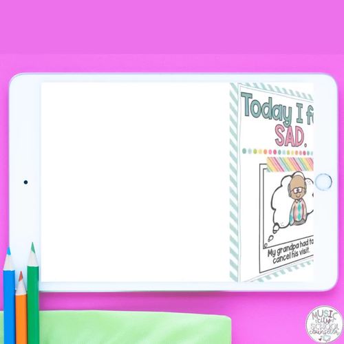 Feelings & Emotions BOOM Cards™ for SEL & Counseling Distance Learning