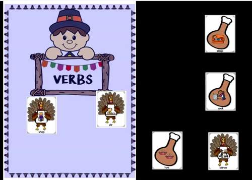 Thanksgiving Themed Parts of Speech | Boom Cards | Nouns, Verbs and ...
