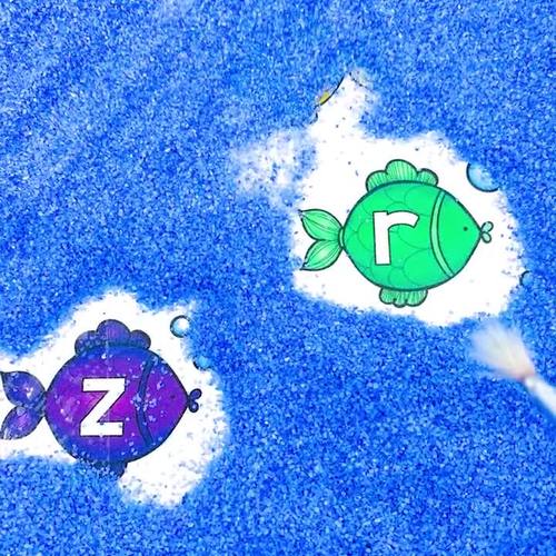 Fish Alphabet Letter Identification Activity - Fishing Letter Match Center