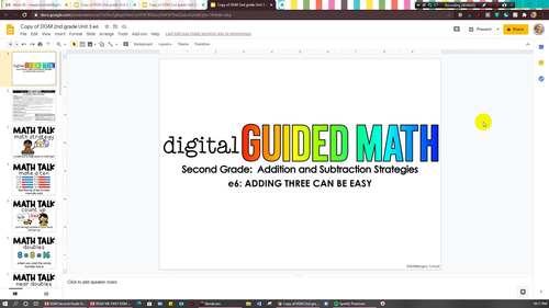 Digital Guided Math Second Grade Add & Subtract Strategies by Reagan ...