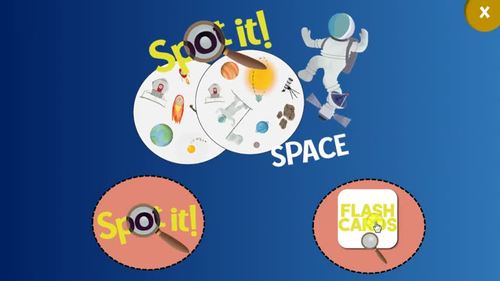 Spot it! Dobble! Space, Universe, Planets Interactive Powerpoint Game ...