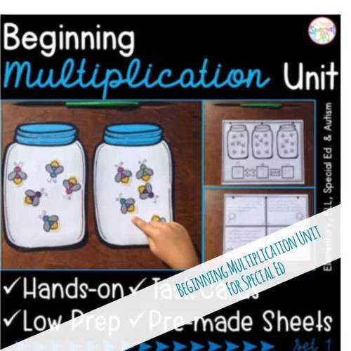 Beginning Multiplication BUNDLE by All Things Special Ed | TPT