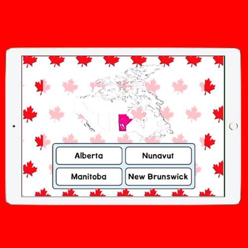 Geography of Canada | Canadian provinces and territories on a map Boom ...