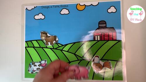 Life on the Farm Toddler Packet by Teaching the TOT Flock | TPT