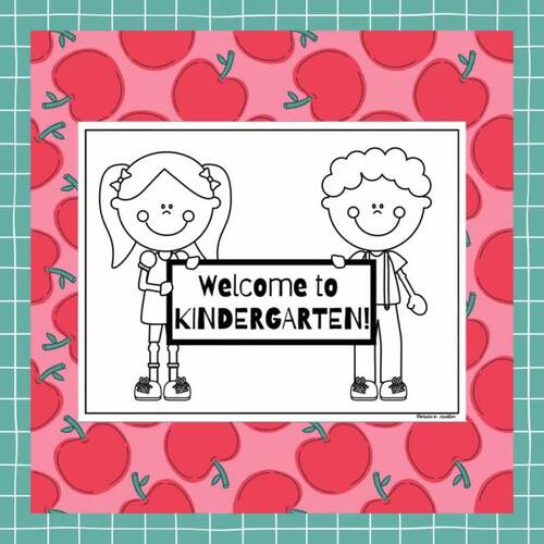 Welcome to Kindergarten | Printable Packet for Back To School ...
