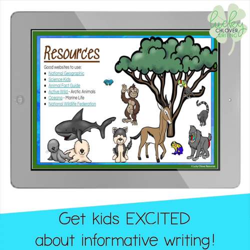 Animal Research Project | Informational Writing | Distance Learning ...