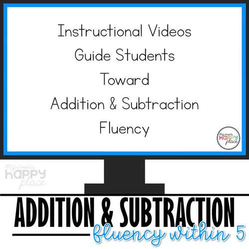 Beginning Addition & Subtraction: Fluency within Five - Boom, Google ...