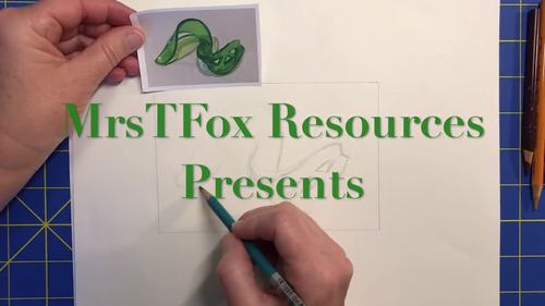 Drawing Intermediate-Advanced Colored Pencil Art Project Melted Silverware