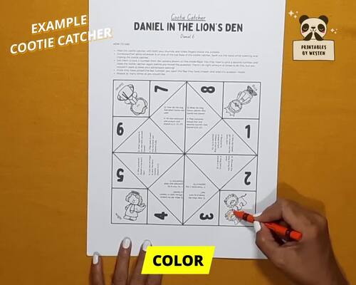 Jesus Heals a Man with a Withered Hand Cootie Catcher | Mark 2:1–12 ...