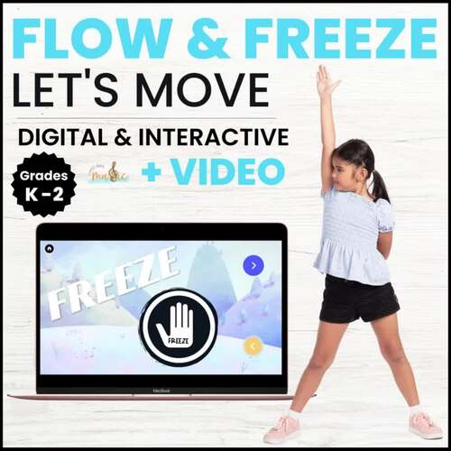 Move with GIFS - Winter Flow and Freeze - Movement Activity - Beat / Meter