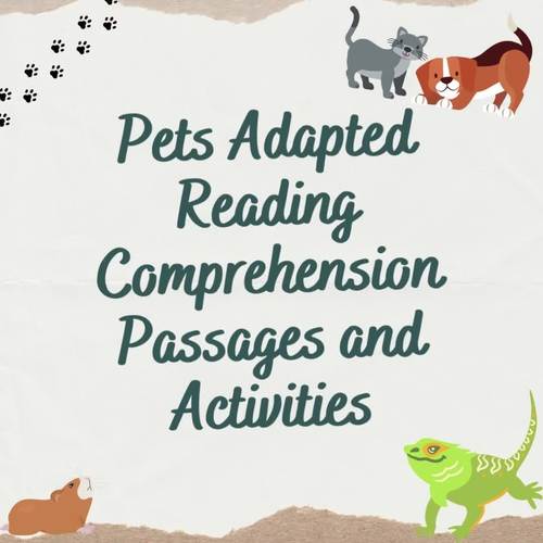 Animals Nonfiction Reading Comprehension Passages and Activities Higher ...