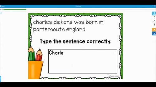 Sentence Editing Boom Cards (Digital Task Cards) for Grades 3, 4, and 5