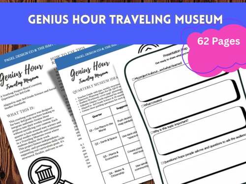 Genius Hour Traveling Museum by Pagel Design Co. | TPT