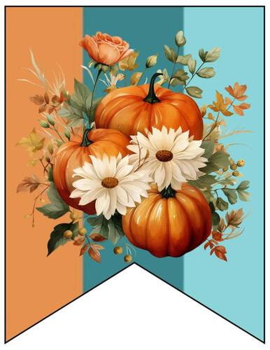 PRINTABLE Thanksgiving Banner and Wall Decor Prints, Thanksgiving Party Fun