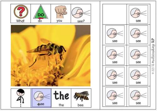 Core Word Interactive Book - SEE | AAC | BOOM CARDS™ by The ...