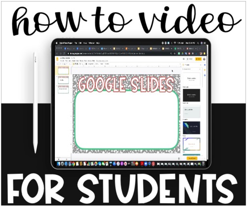 Google Slides HOW-TO For Students by Aubree Teaches | TpT