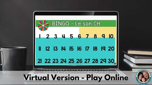 French Sound BINGO Phonemes - Les sons - Le son CH | TPT