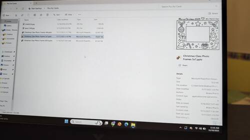 Class Christmas Cards Editable Holiday Photo Card Student Gift: New ...