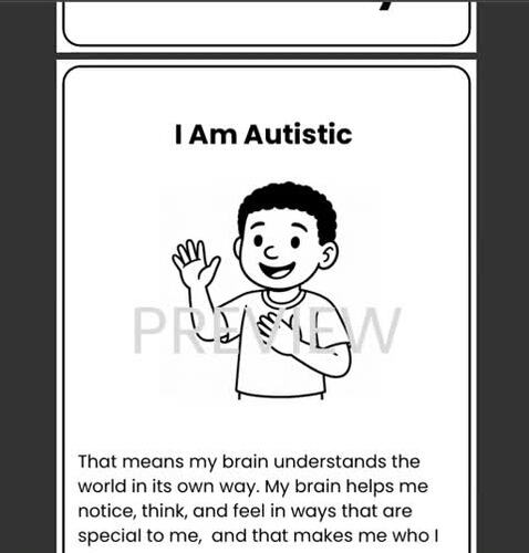 I am Autistic | Autism Social Story | Autism Acceptance Awareness Story
