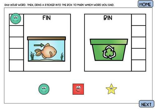 Stopping Minimal Pairs Printable Cards AND Boom Cards by PlayingSpeech