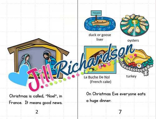 Christmas in France Christmas Around The World Book Unit ESL With ...