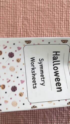 Halloween Symmetry Worksheets | Symmetry Drawing Activities by Len ...