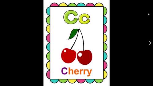 Alphabet Fruits and Vegetables. Printable letters for K & Prek to learn ...