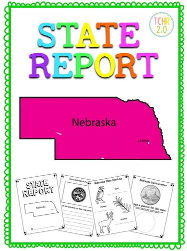 Nebraska State Research Report by TCHR Two Point 0 | TpT