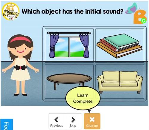 Living Room Initial Sounds (with audio) | Initial Sound Articulation