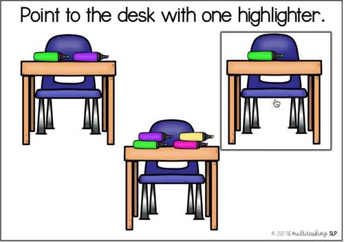 Back To School Basic Concepts | Speech Therapy | Boom Cards™ & Printable