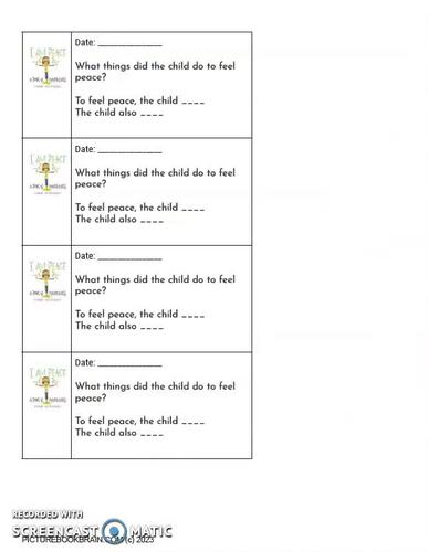 I Am Peace by Susan Verde and Peter Reynolds Plan and Google Activities