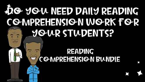 Black History Month Reading Comprehension Passages & Activities ...