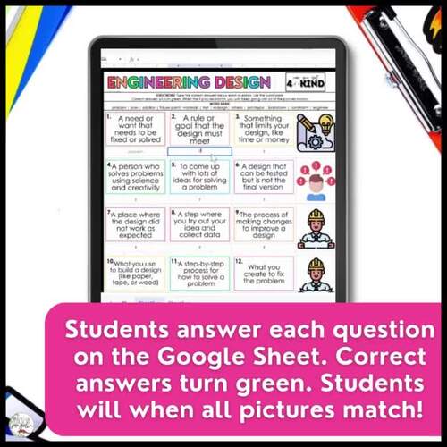 Engineering Design Process Activity - 5th NGSS Science Digital Game ...