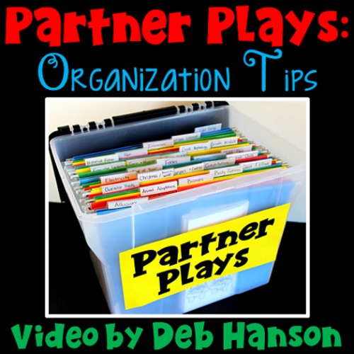 Partner Plays: Organizational Tips (Video) by Deb Hanson | TPT