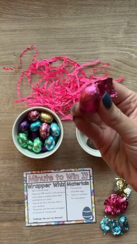 Easter Minute To Win It Games | Easter Party by A Teacher and her Cat